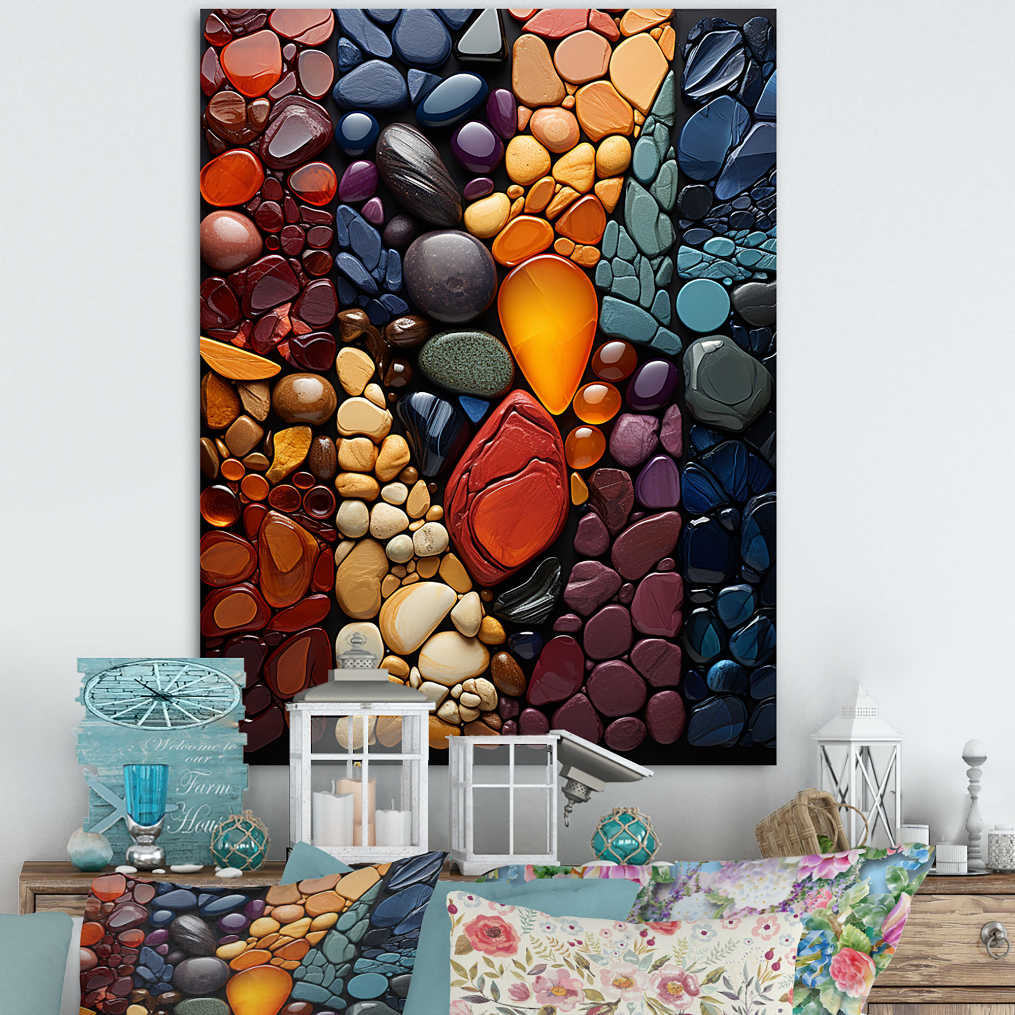 Red Barrel Studio® Spiritual Stones Of Harmony II - Spiritual Stone ...