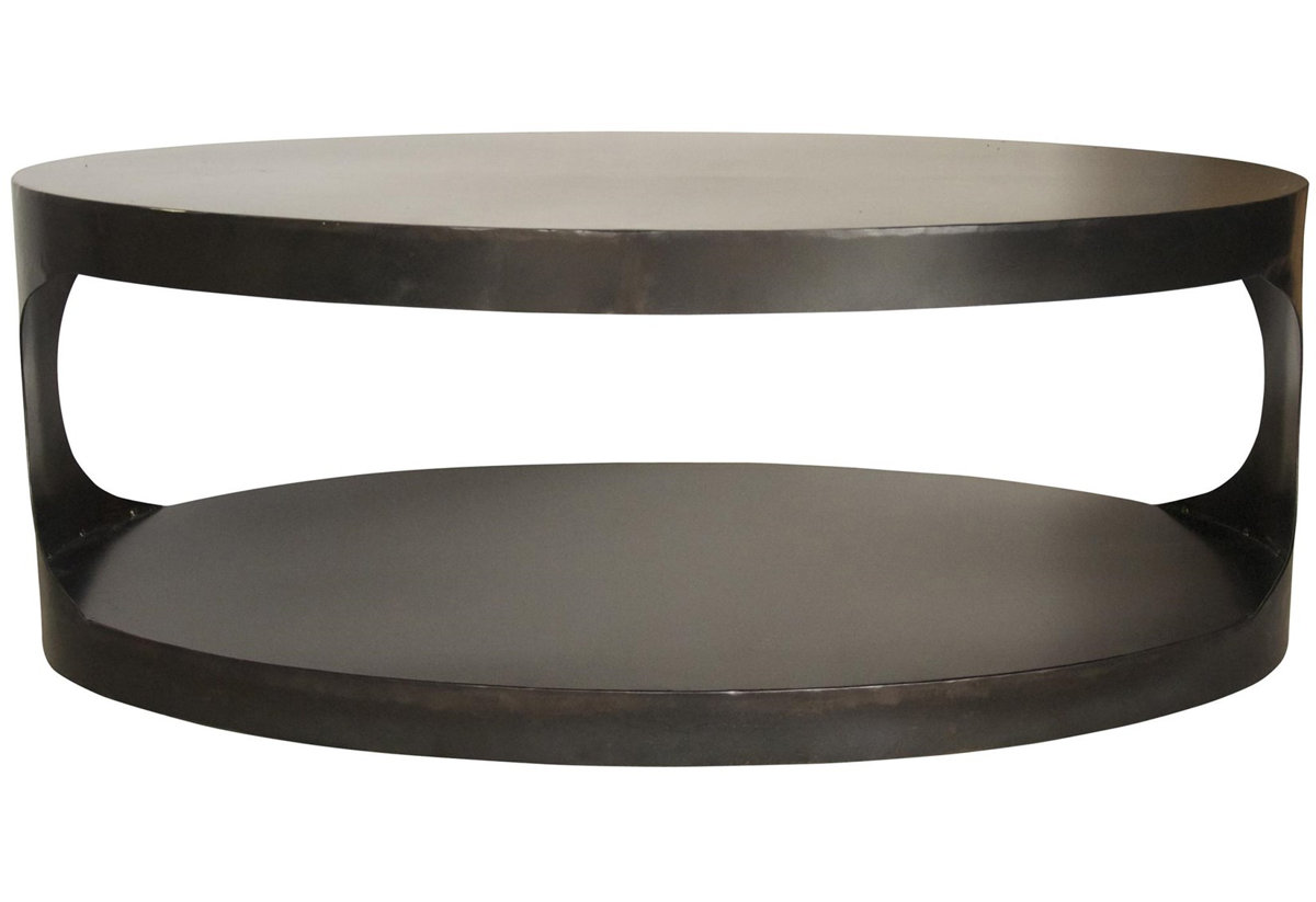 Noir Eclipse Floor Shelf Coffee Table & Reviews | Perigold