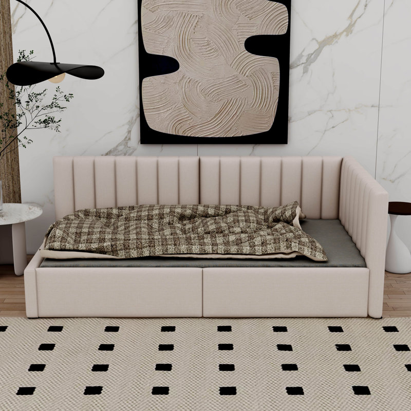 Mercer41 Mauda Twin Storage Panel Bed | Wayfair