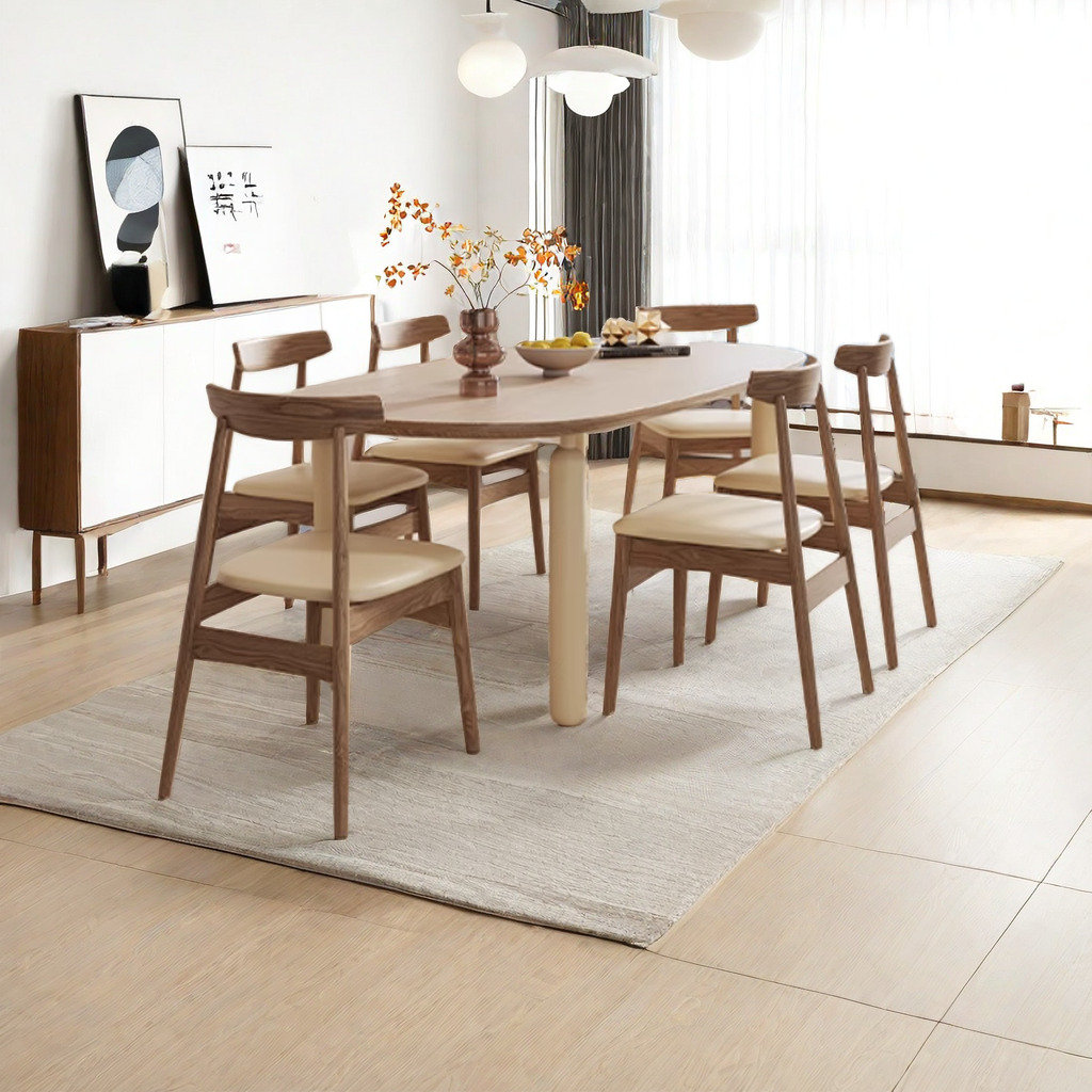 Greyleigh Creative Log Wind Table And Chairs Oval Dining Set | Wayfair