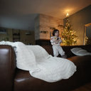 Greyleigh™ Kenisha 94.5" Genuine Top Grain Leather Square Arm Sofa ...