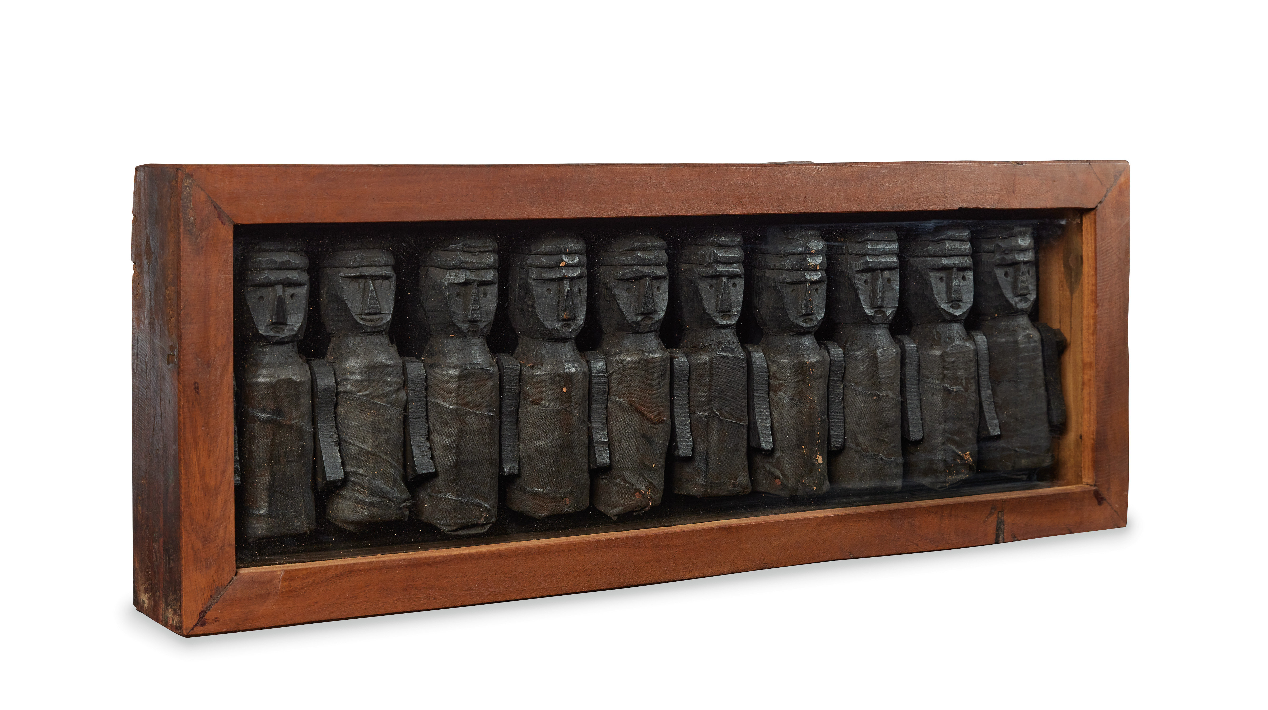 Bobo Intriguing Objects Set Of 10 Pieces Wooden Puppets Décor With ...