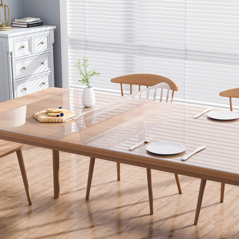 VEVOR Rectangle Plastic / Vinyl Table Protector & Reviews | Wayfair