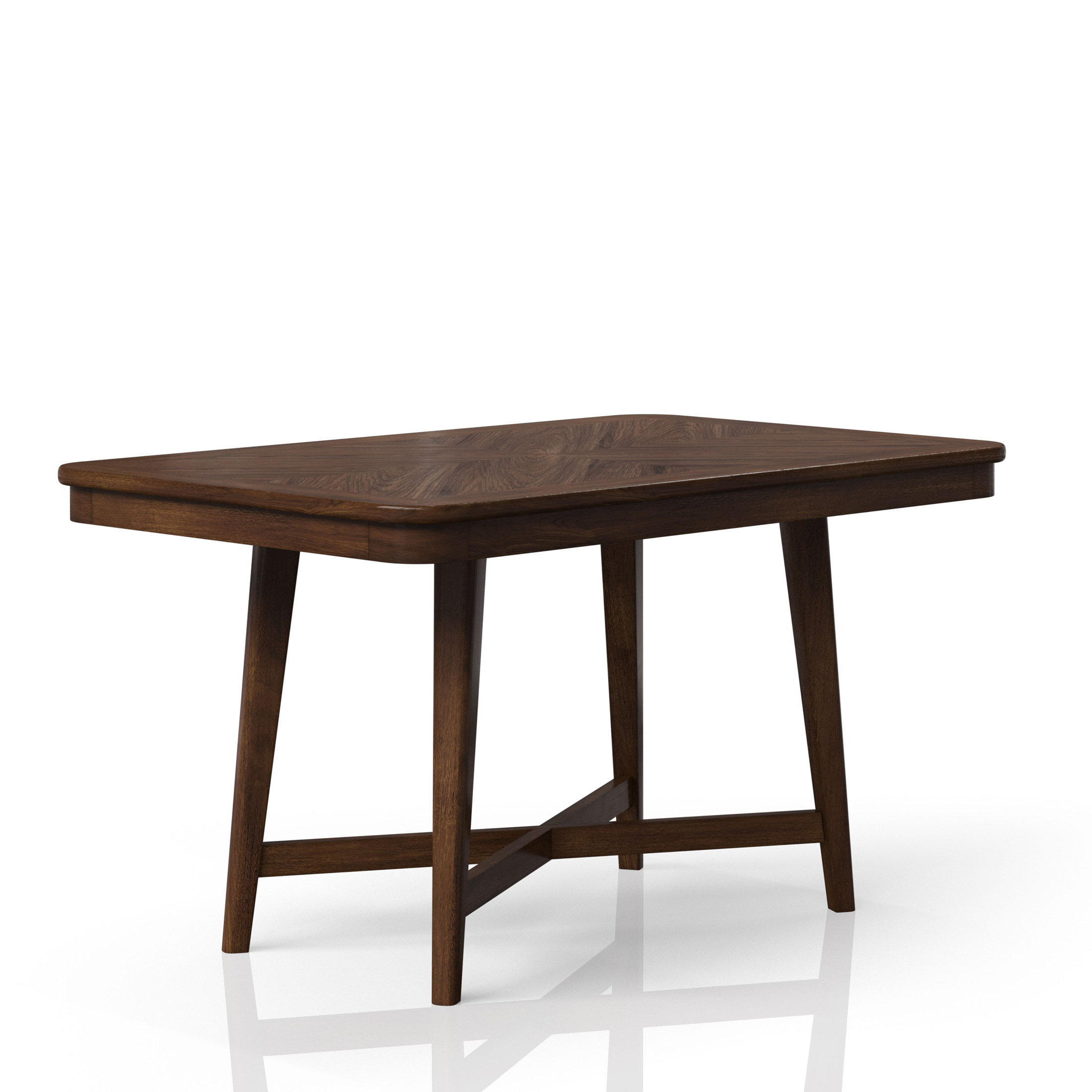 Gracie Oaks Mid-Century Modern Cherry Finished Dining Table - Timeless ...