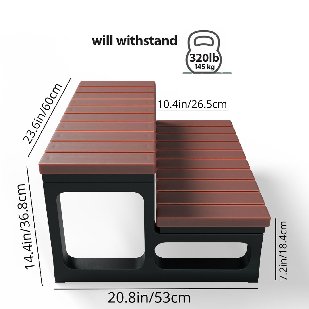 HOUSE WASH LLC Non-Slip Spa Steps for Round/Straight Tubs - Heavy Duty ...