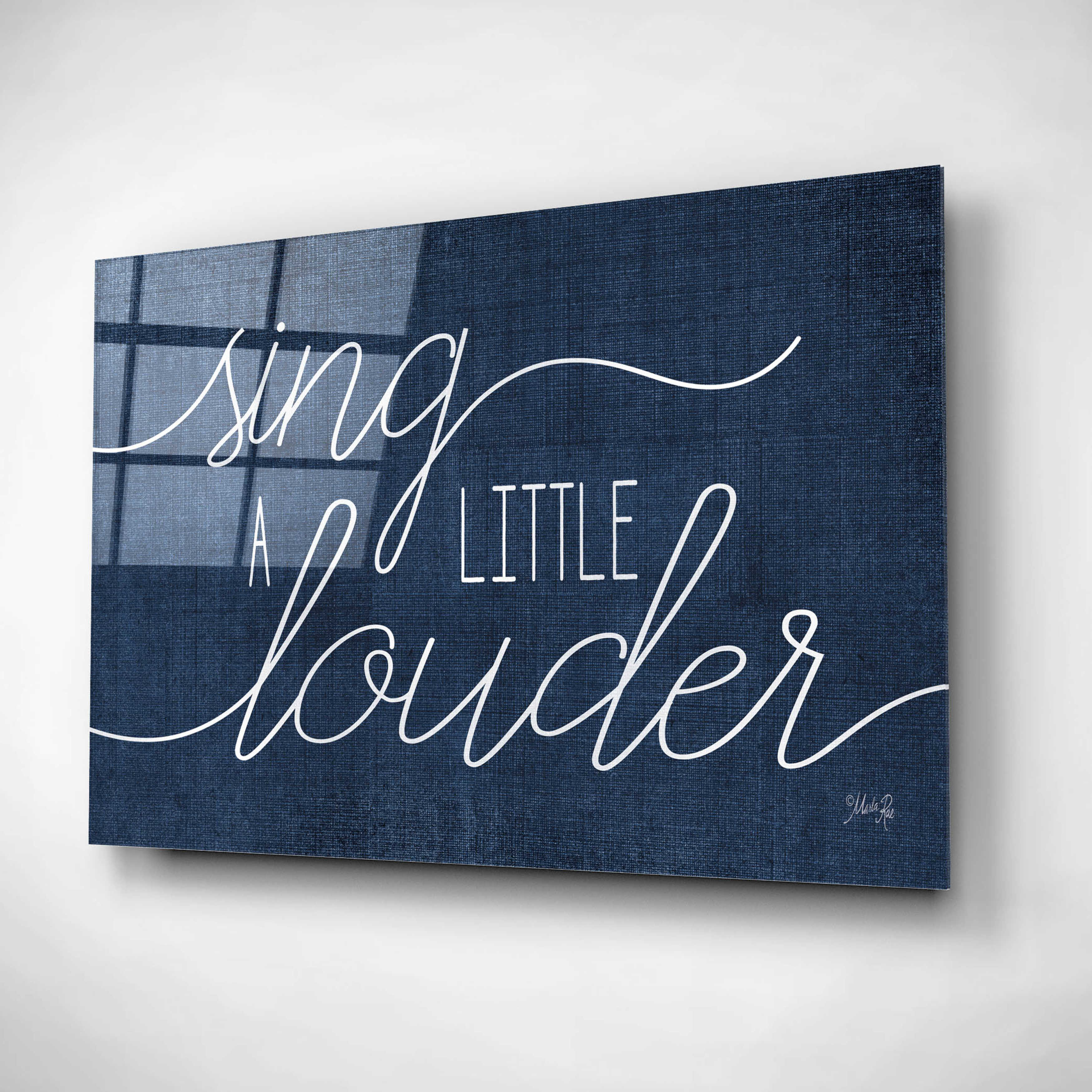 Gracie Oaks Sing A Little Louder On Plastic / Acrylic by Marla Rae Print | Wayfair