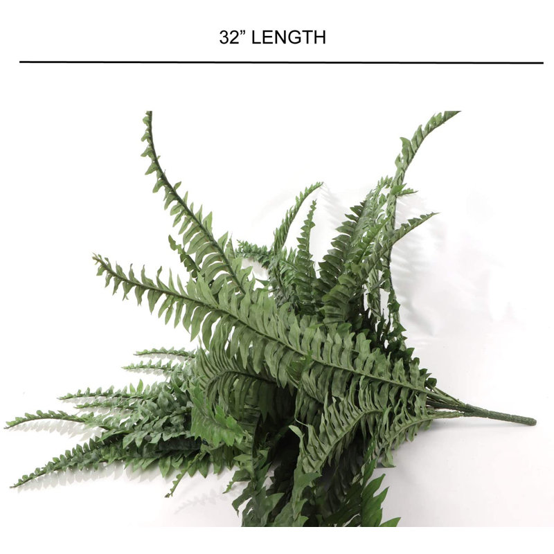 Gracie Oaks 4 - Piece Artificial Fern Plant Set & Reviews | Wayfair