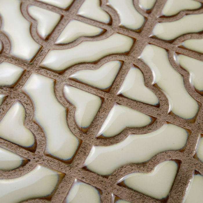 Merola Tile Tower 1.62" x 1.62" Porcelain Random Mosaic Wall & Floor ...