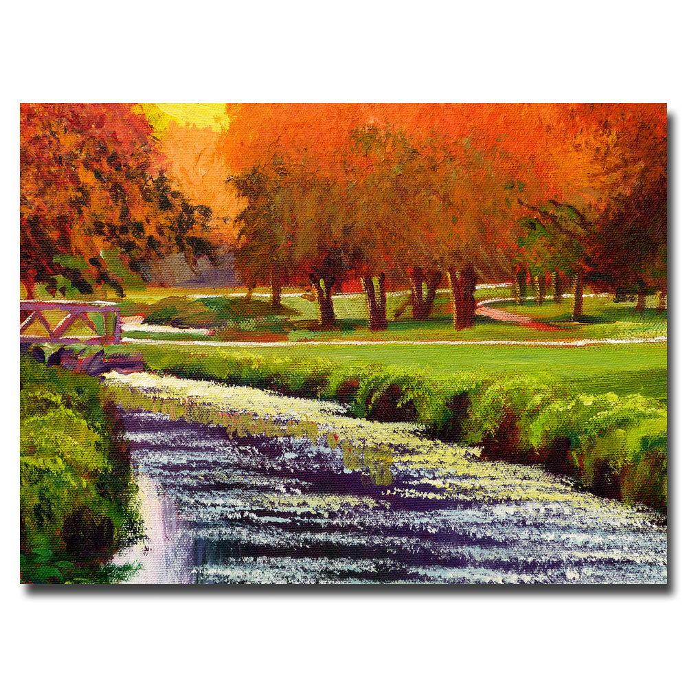 Millwood Pines "Twilight Golf II" by David Lloyd Glover Painting Print ...