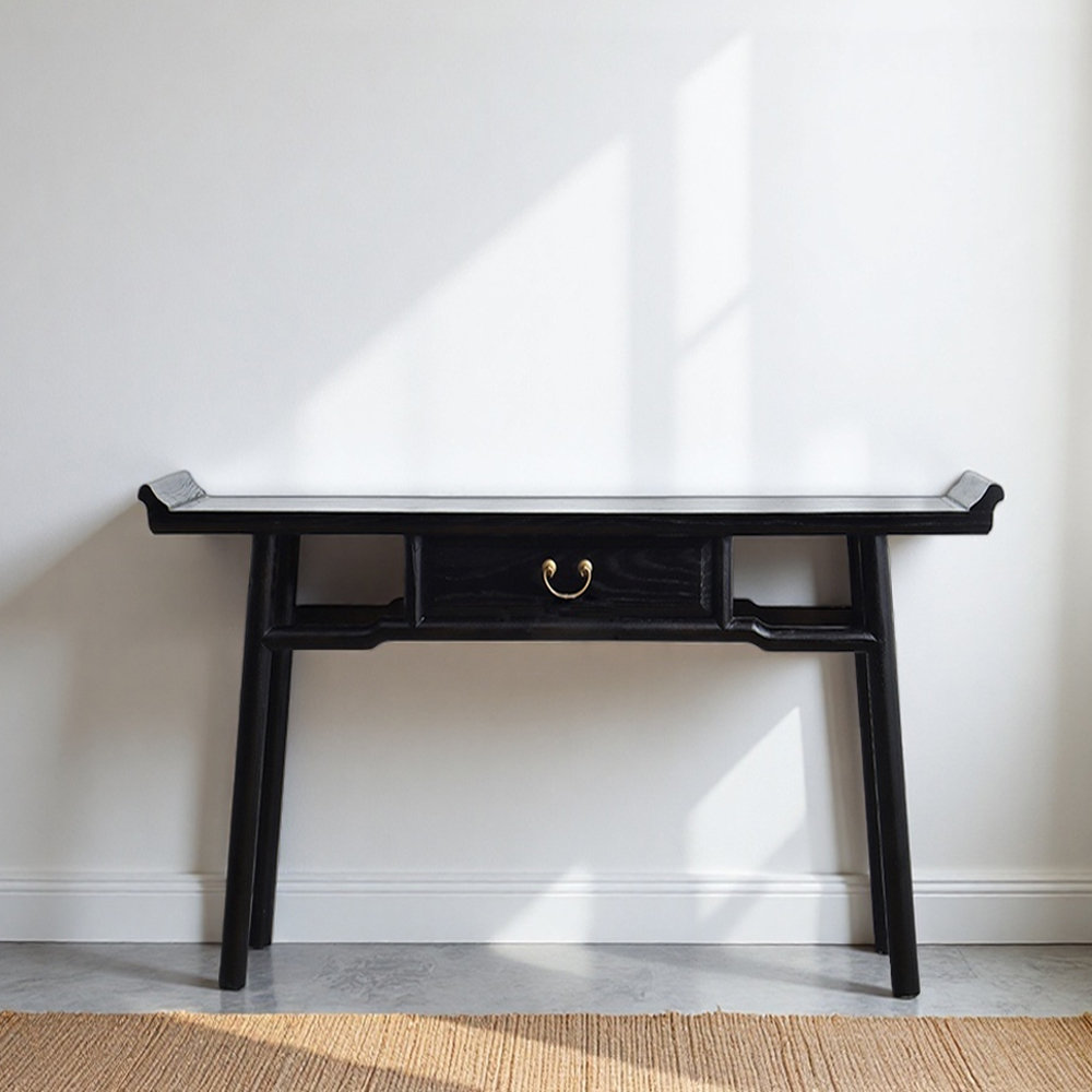 Wildon Home® New Chinese Style Solid Wood Entryway Table | Wayfair