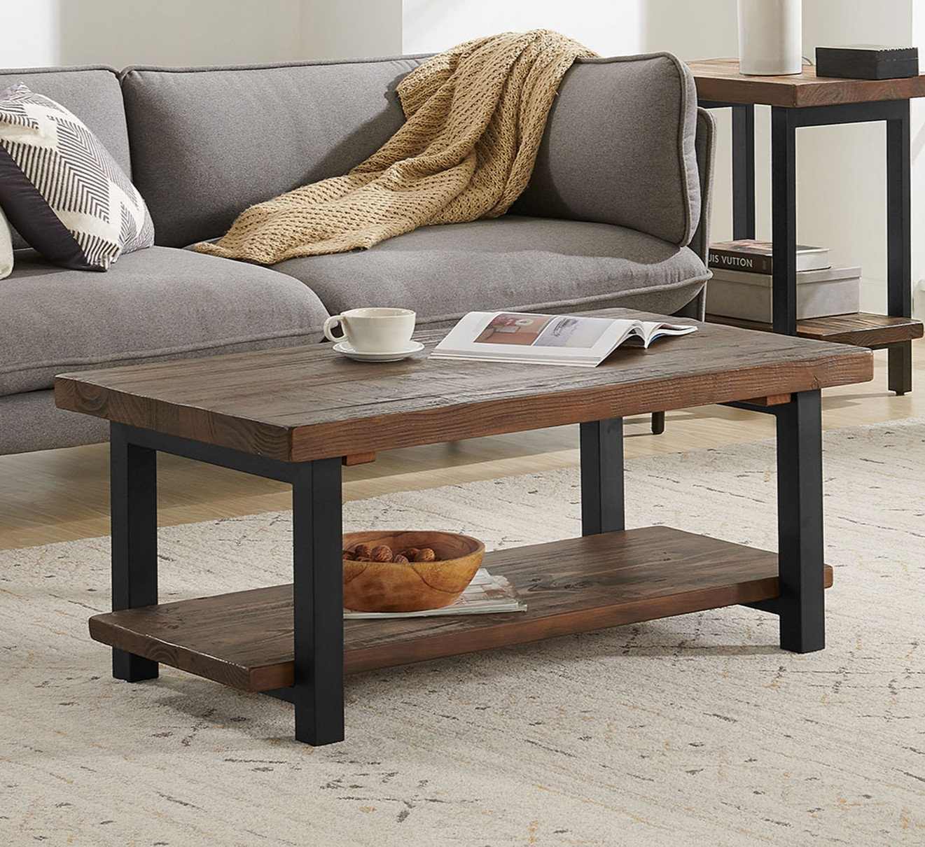 Trent Austin Design® Rundell Pomona Rustic Industrial Modern Vintage ...