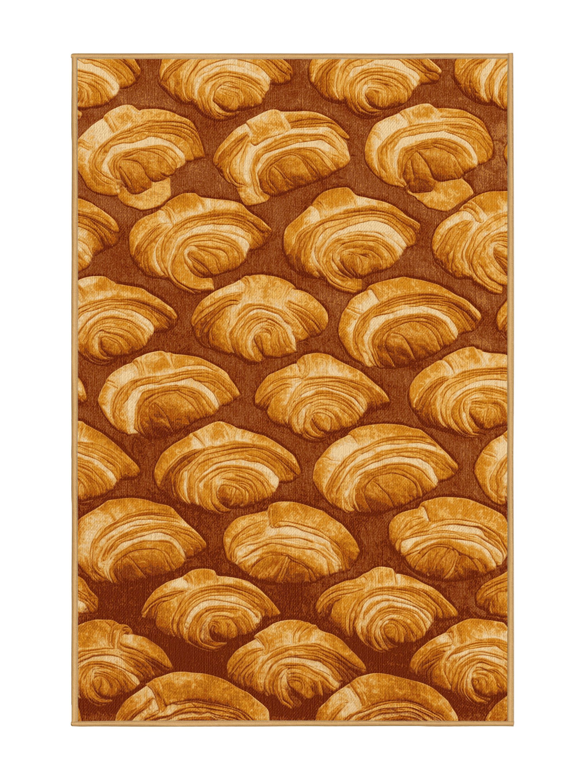 Hokku Designs Washable Croissant Desserts Area Rug | Wayfair