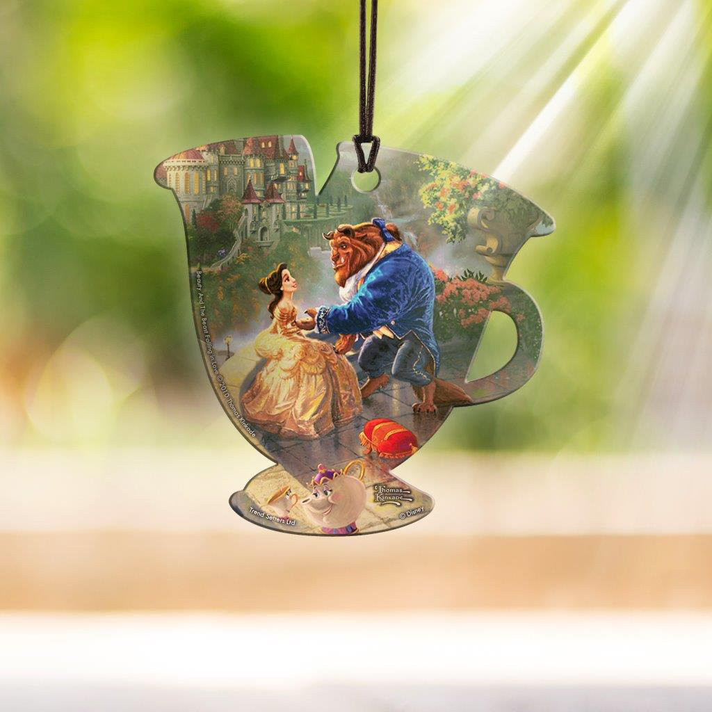 Trend Setters Disney Beauty and the Beast Thomas Kinkade Chip Teacup ...