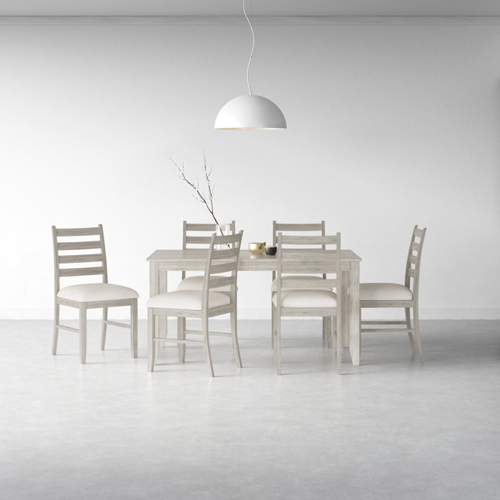 Laurel Foundry Modern Farmhouse Janessa 6 - Person Dining Set & Reviews ...