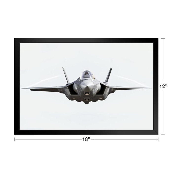 Williston Forge F35 Lightning II Fighter Jet Plane Front Isolated ...
