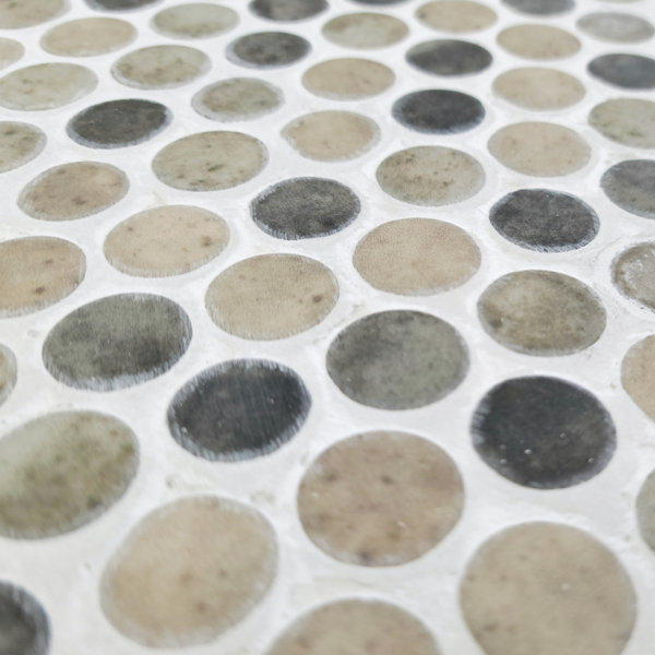 Sunwings Carrelage mosaïque auto-adhésif en pierre naturelle 10,5 "x 11 ...