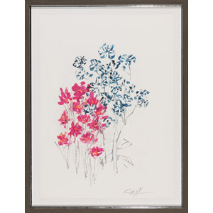 RFA Decor Leaf and Flower 6 by Robert Robinson - Wrapped Canvas ...