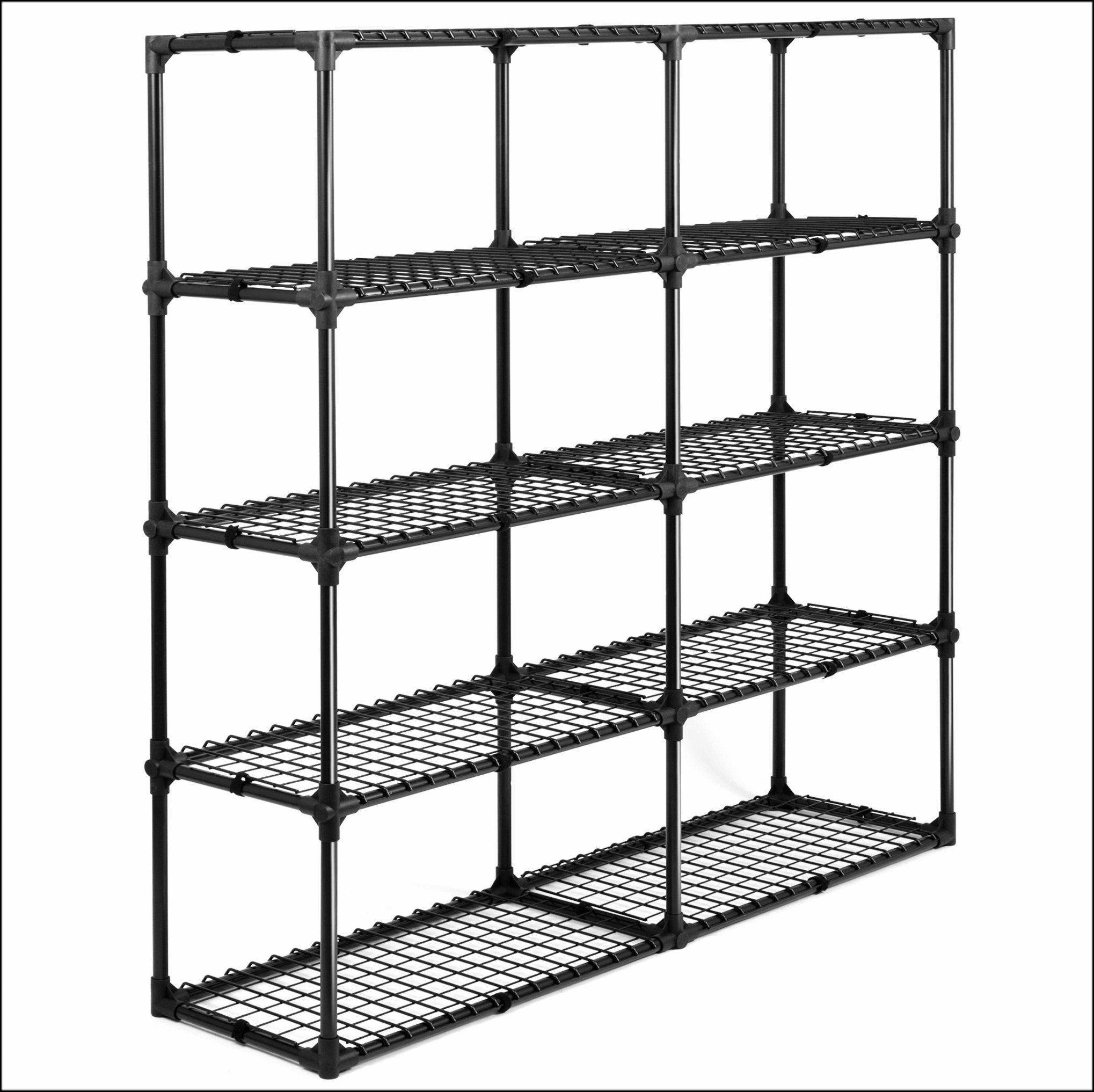 Rebrilliant Versatile 5-Shelf Wire Rack Set for Organized Storage and ...