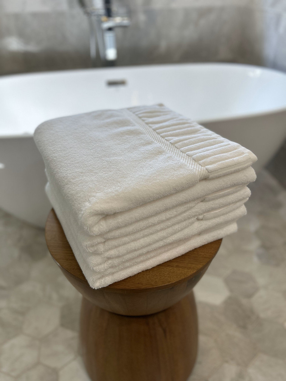 Still Water Linens Luxury Piano Key Bath Towels | Wayfair