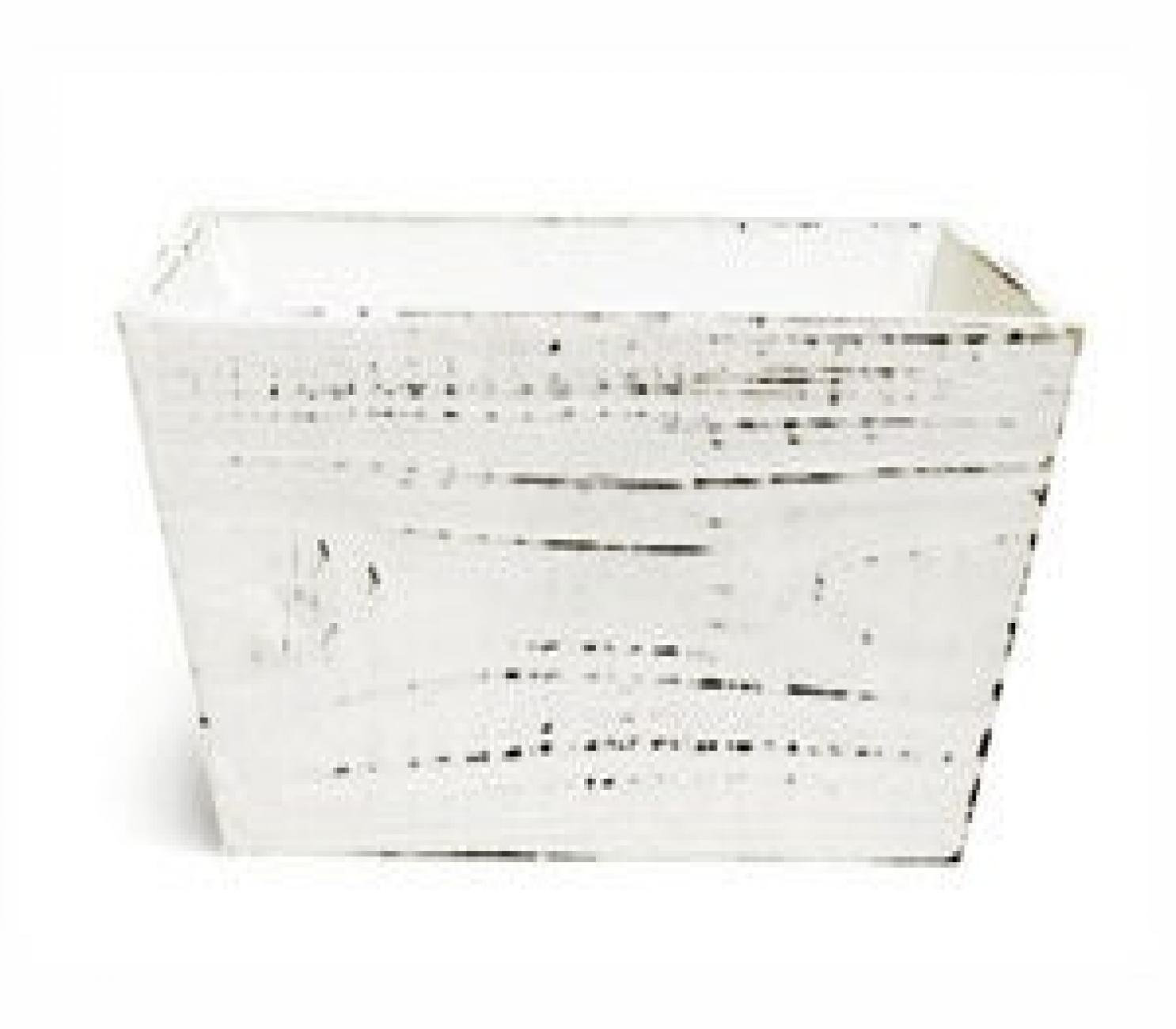 Ophelia & Co. Aged Look White Rectangular Box Planter | Wayfair
