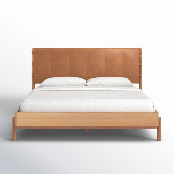 Leather Beds You'll Love | Wayfair