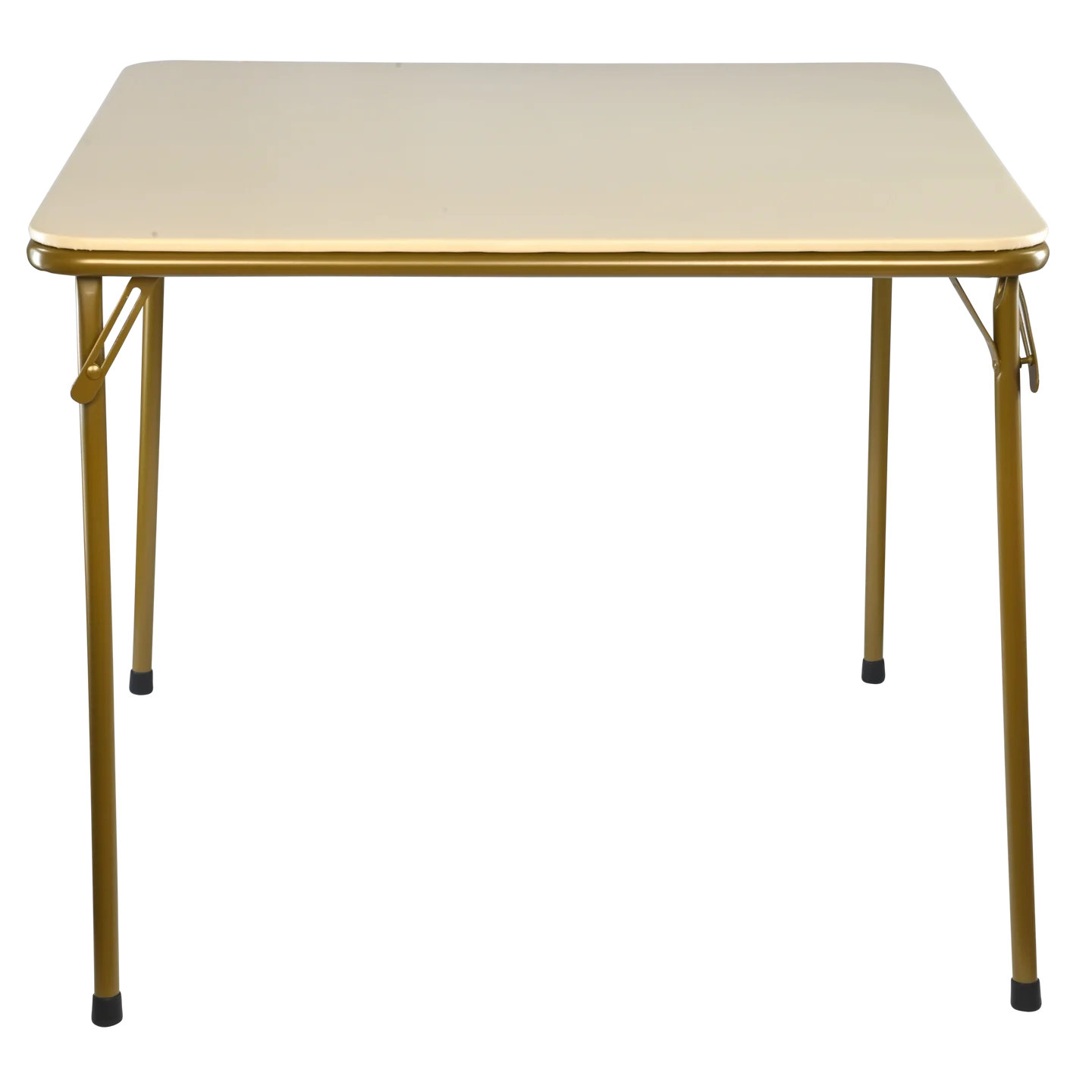 Gold Furnishings Seated In Style Frame Almond Vinyl Folding Banquet ...