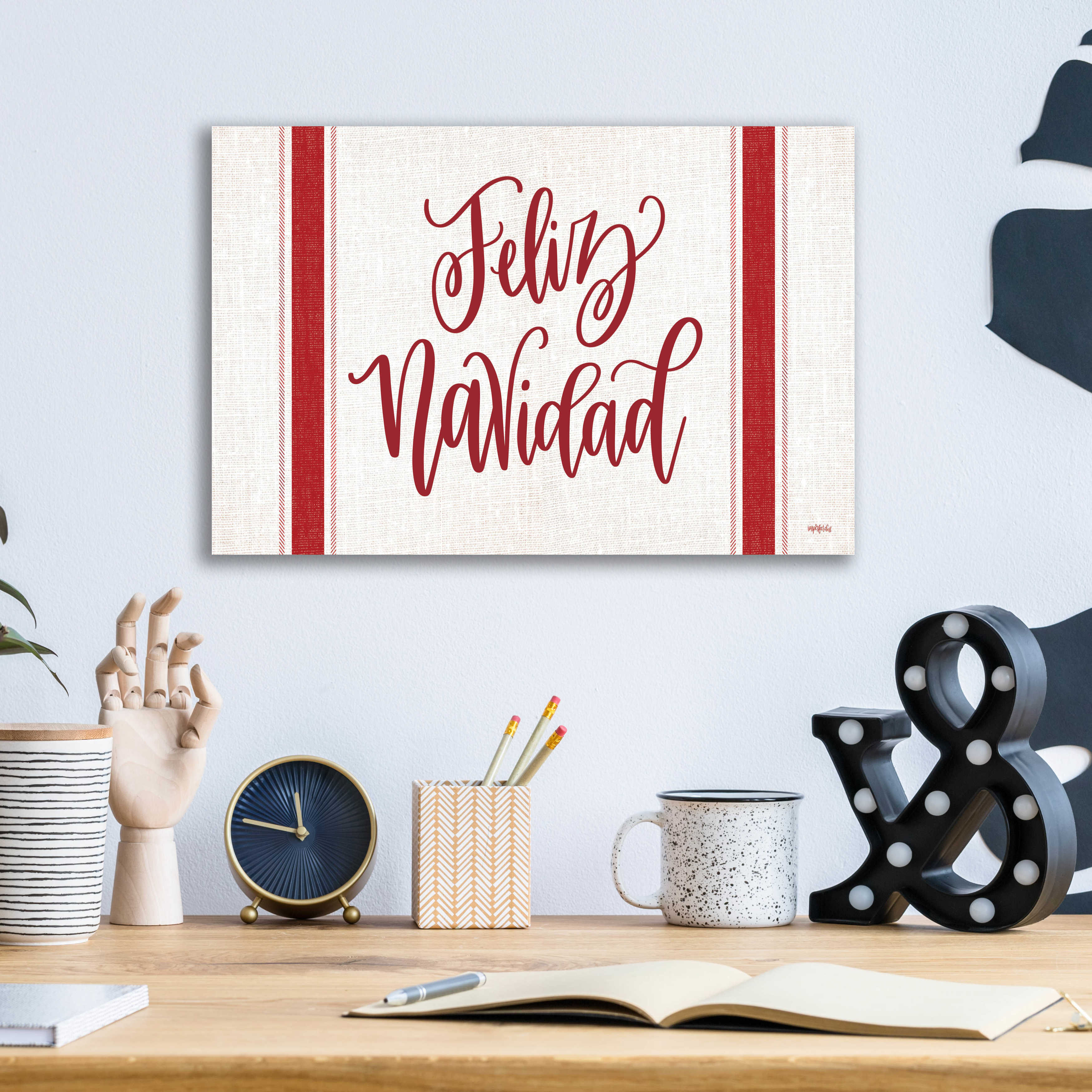 Trinx Feliz Navidad by Imperfect Dust - Unframed Print - Wayfair Canada