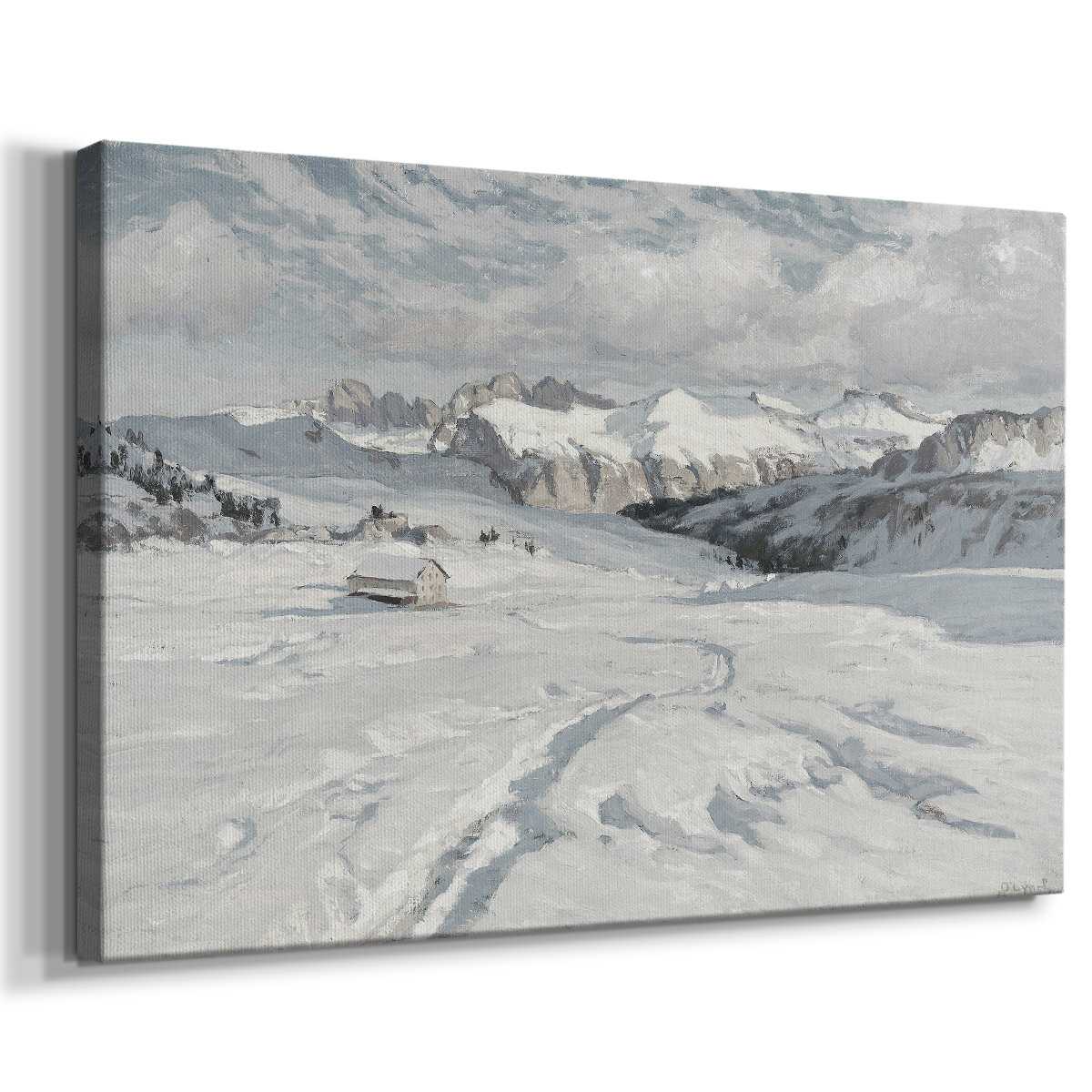 Charlton Home® Vintage Landscapes-CCVII -Gallery Wrapped Cavas | Wayfair