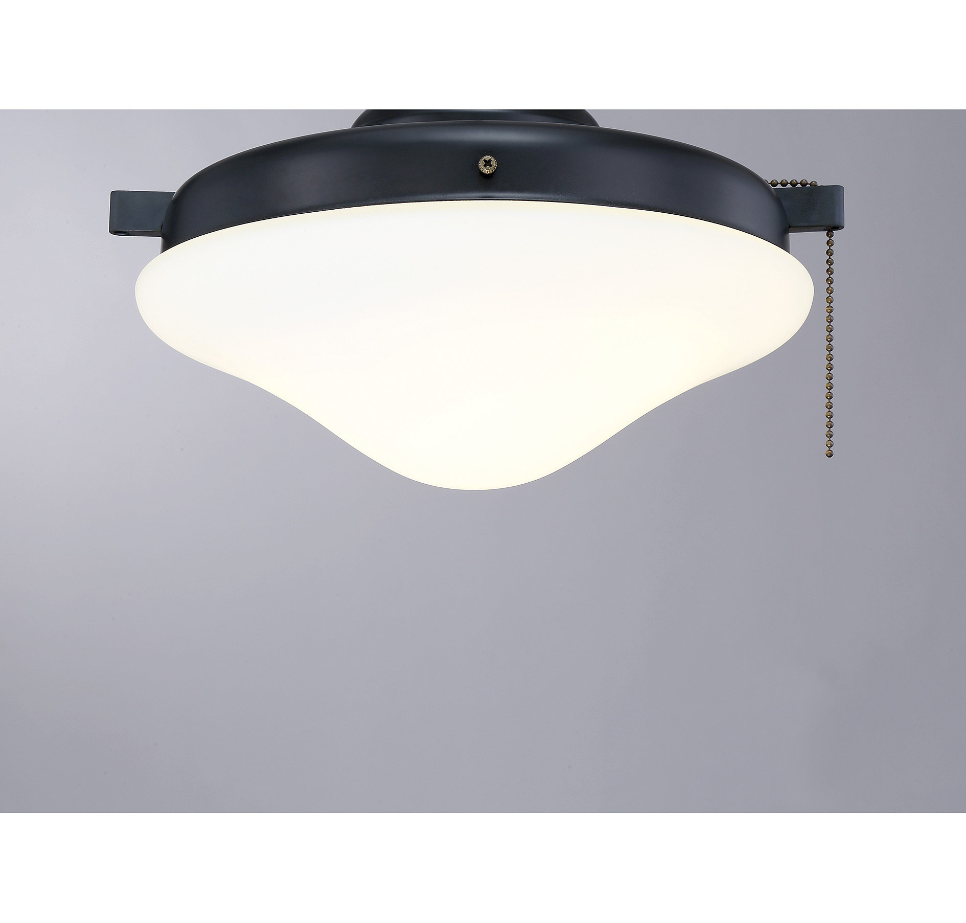 Ebern Designs 2-Light Ceiling Fan Schoolhouse Light Kit & Reviews | Wayfair