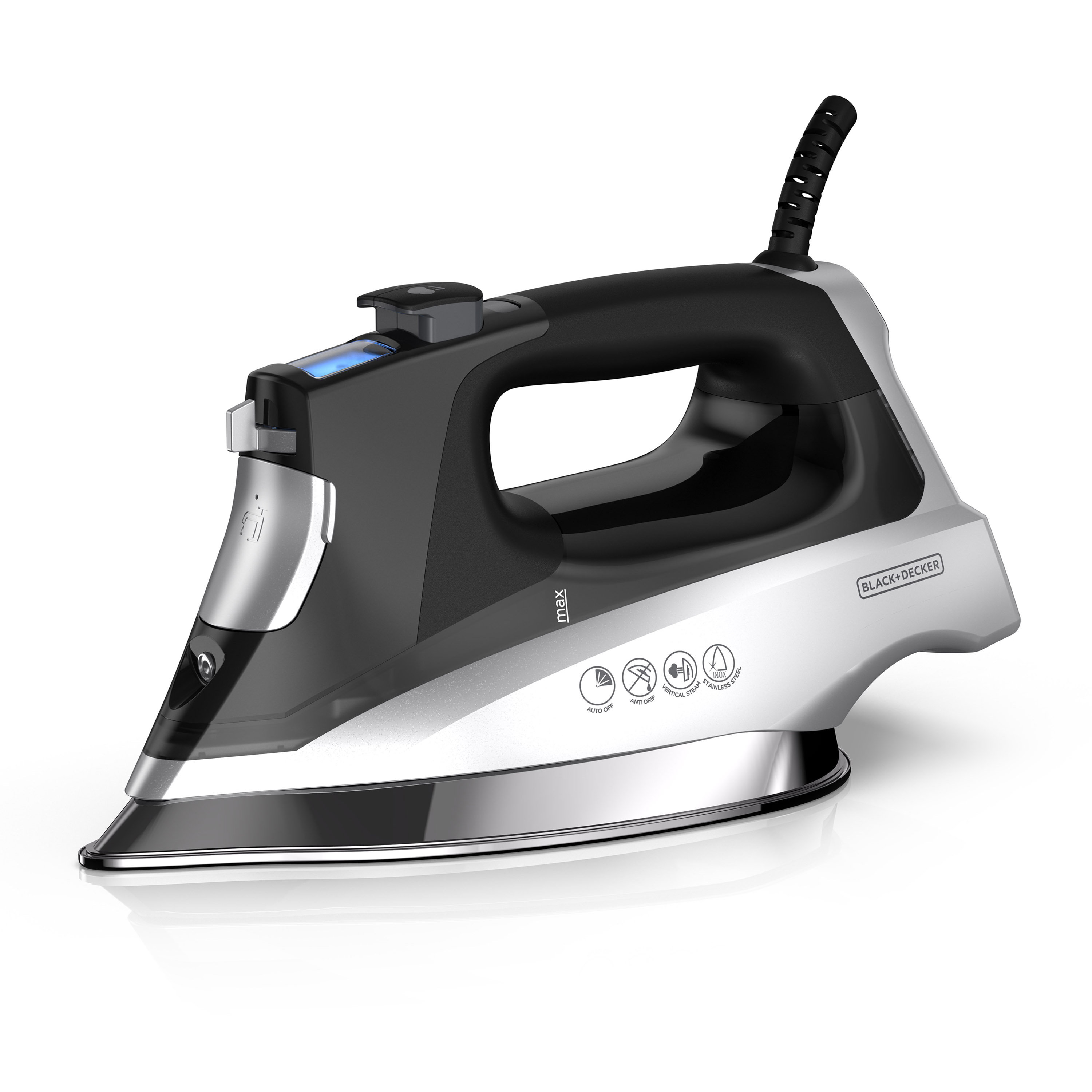BLACK+DECKER Allure Digital Professional Steam Iron, D3060, 30% More ...