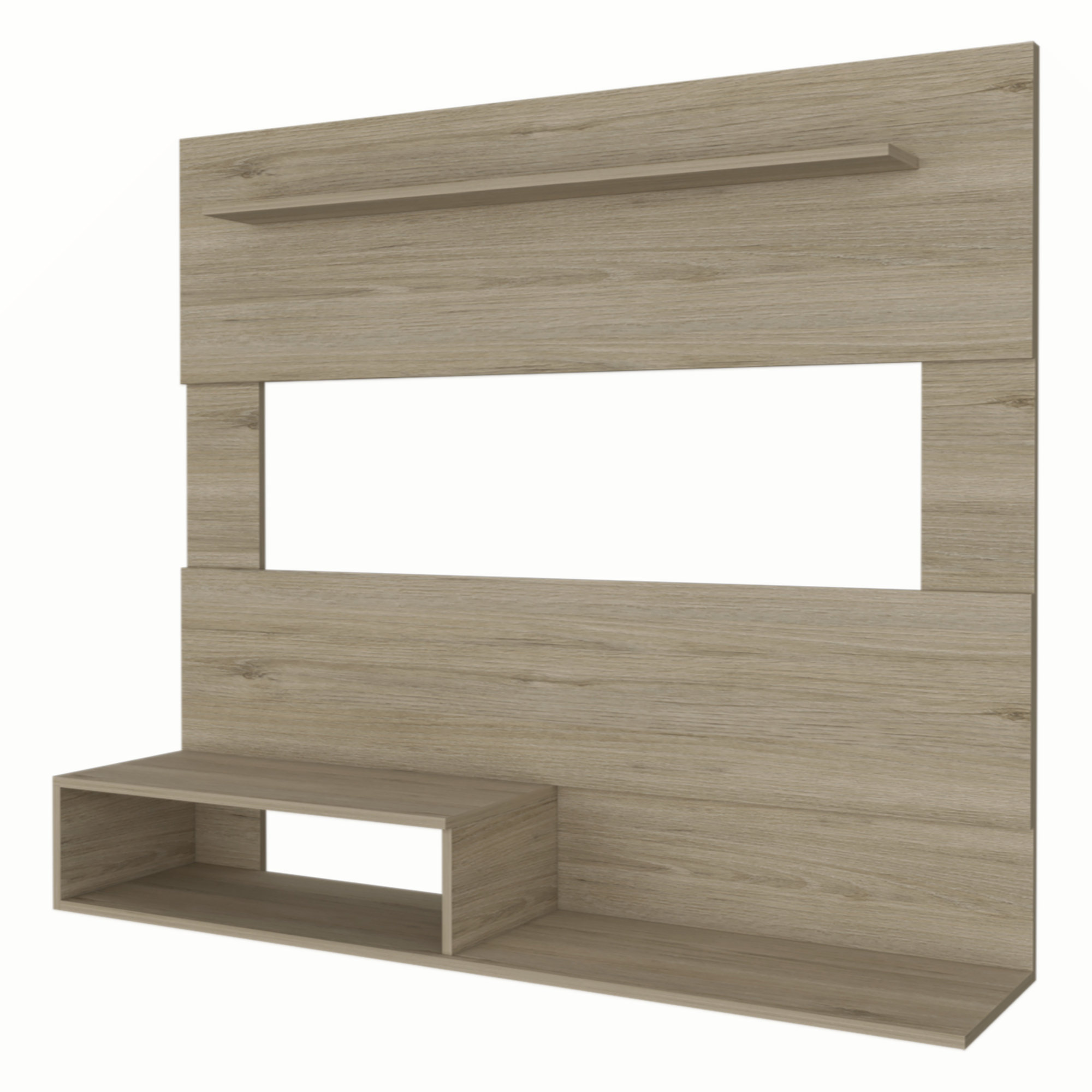 Latitude Run® Floating Entertainment Center For TV´S Up 55", One Upper ...