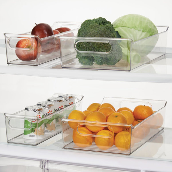 mDesign Plastic Kitchen Pantry Cabinet Storage Organizer Bin & Reviews ...