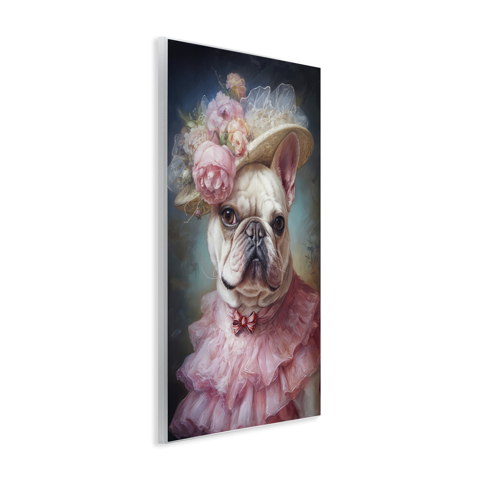 Fleur De Lis Living Feminine Victorian Frenchie Wall Plaque, design by ...