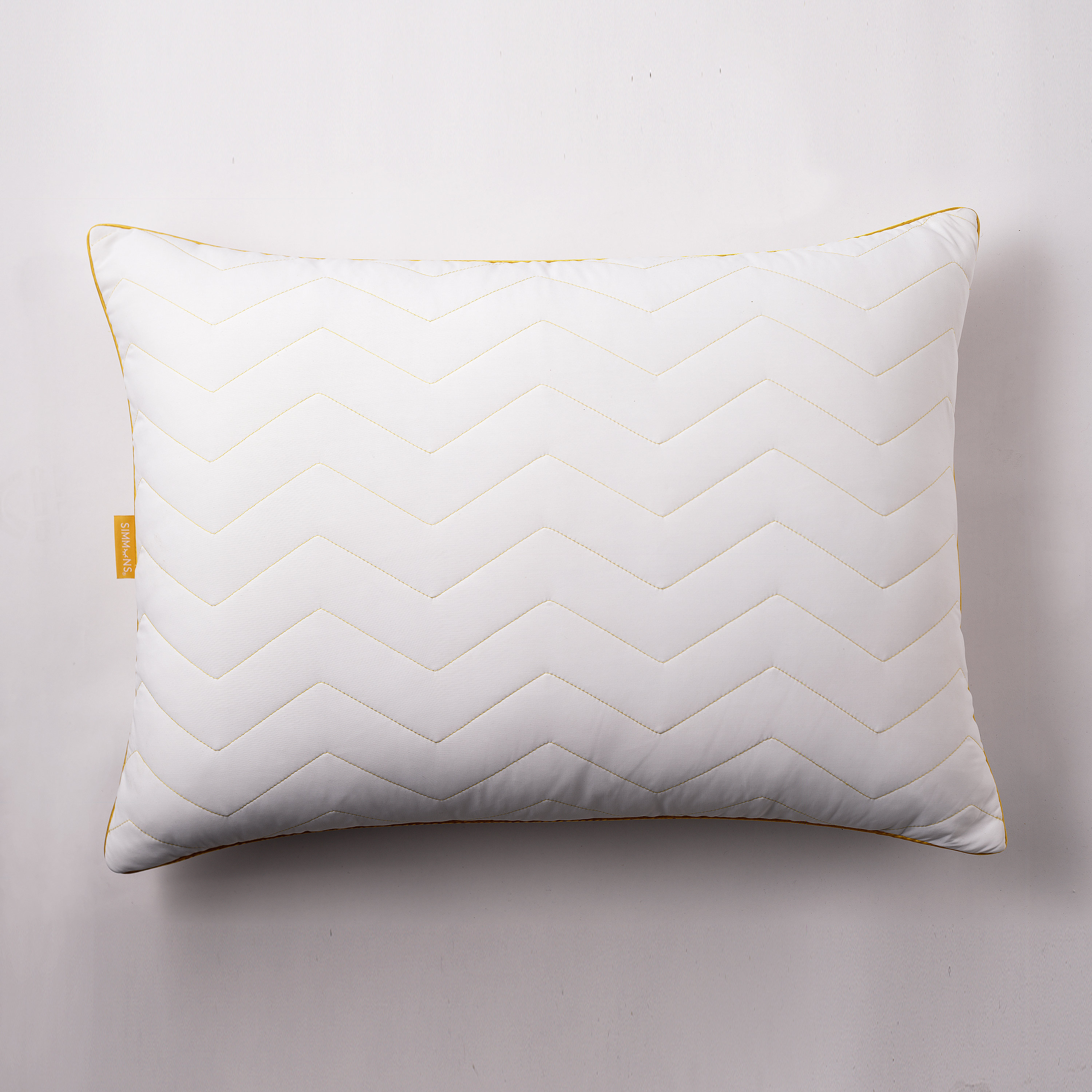 Simmons Prime Feather Cooling Herringbone Pillow | Wayfair