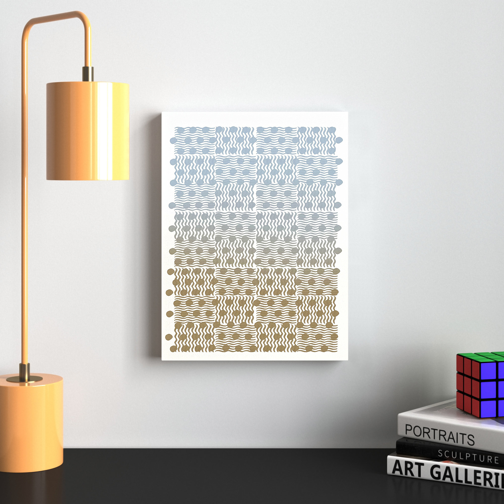 Zipcode Design™ Alvaro Abstract Neutral CLIX by ChiChi Decor - Wrapped ...