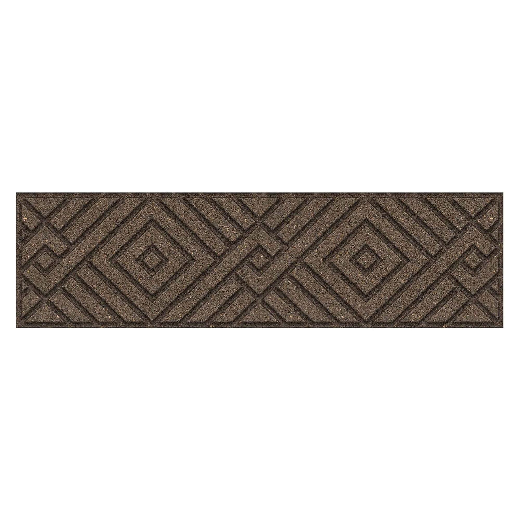 Latitude Run® 4 Pack 10"x36" Diamond Weave Stair Tread Decorative ...