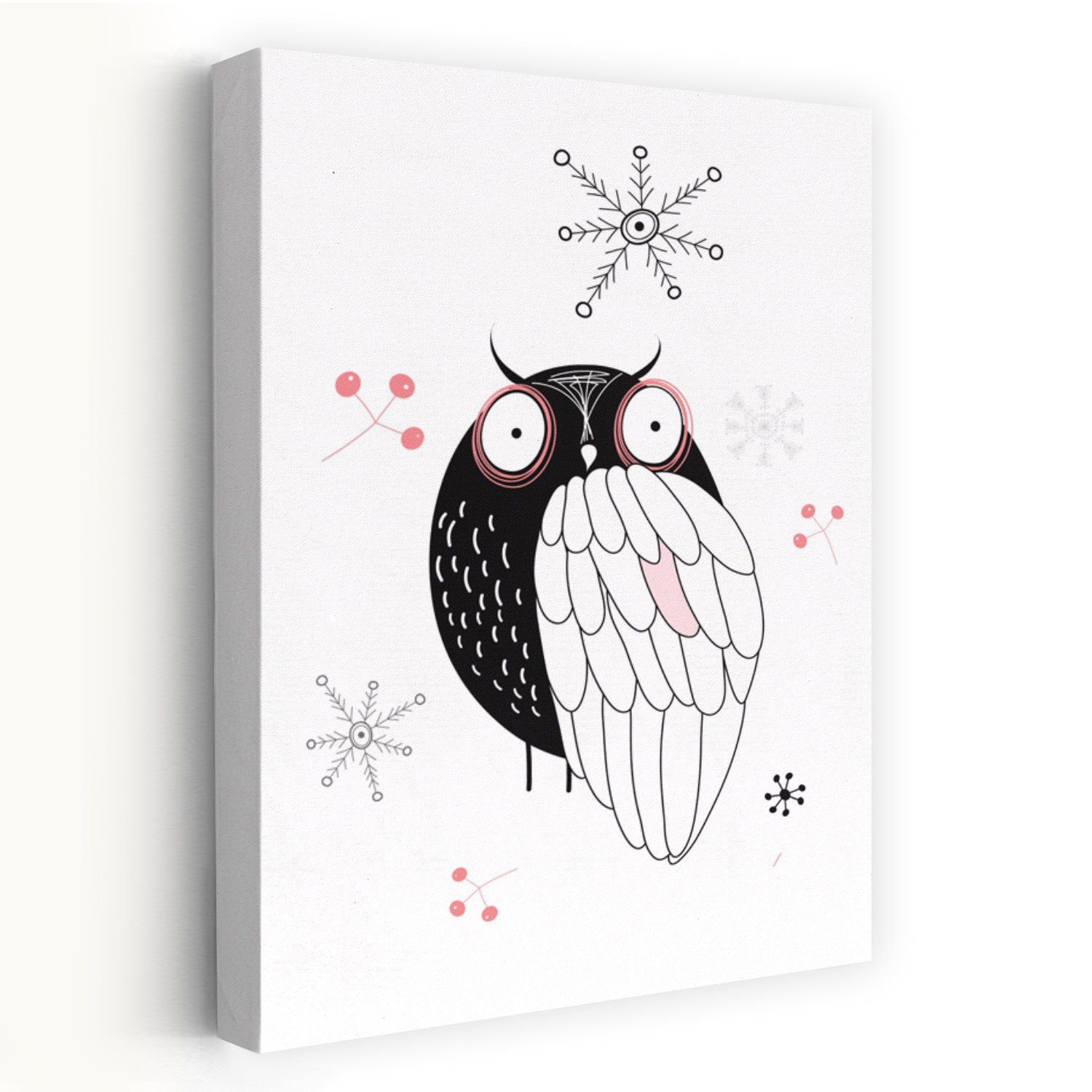 George Oliver Owl II - Contemporary Animals Birds Owls Art - Wayfair Canada