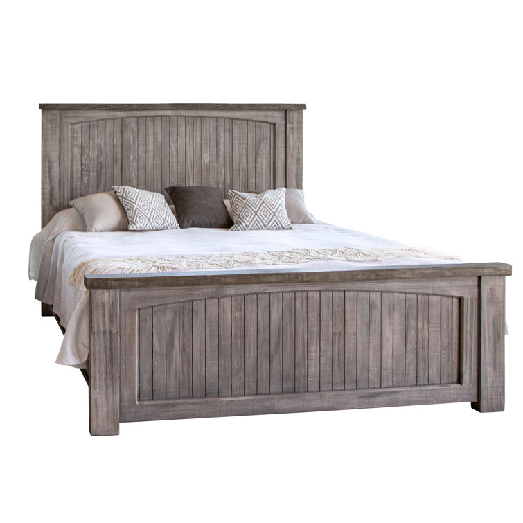 International Furniture Direct Yellowstone Solid Wood Standard Bed ...