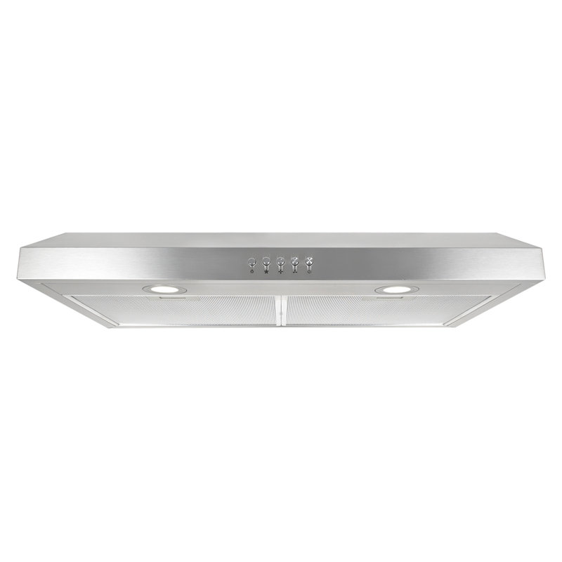 Cosmo 30 in. Delta Collection Under Cabinet Range Hood, 3 Speed Exhaust ...