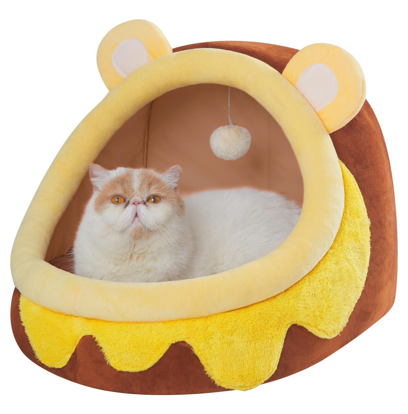 Dakota Fields Cute Cat Bed Honey Pot, Cat Bed - Wayfair Canada