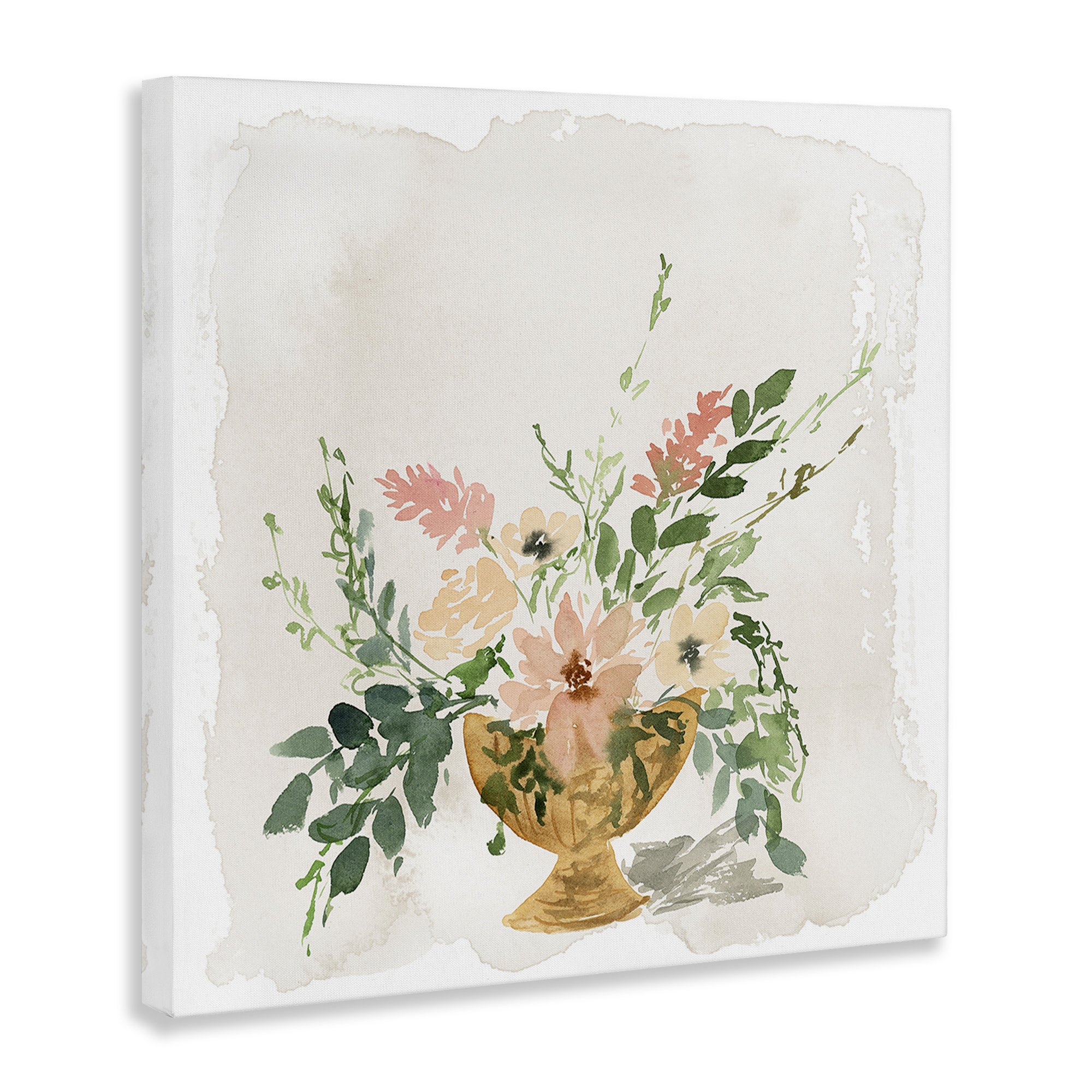 August Grove® Sunday's Best Florals Canvas Wall Art by Lucille Price ...