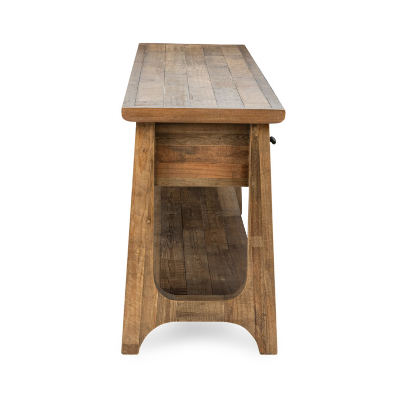 Classic Home Talladega Reclaimed Pine Console Table & Reviews | Wayfair