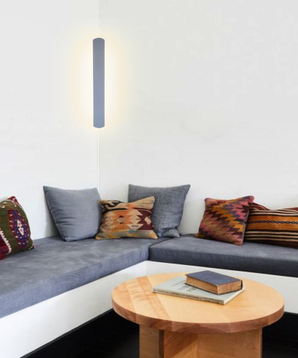 Ebern Designs Katerine 1 - Light Dimmable Plug-in Corner Wall Light ...