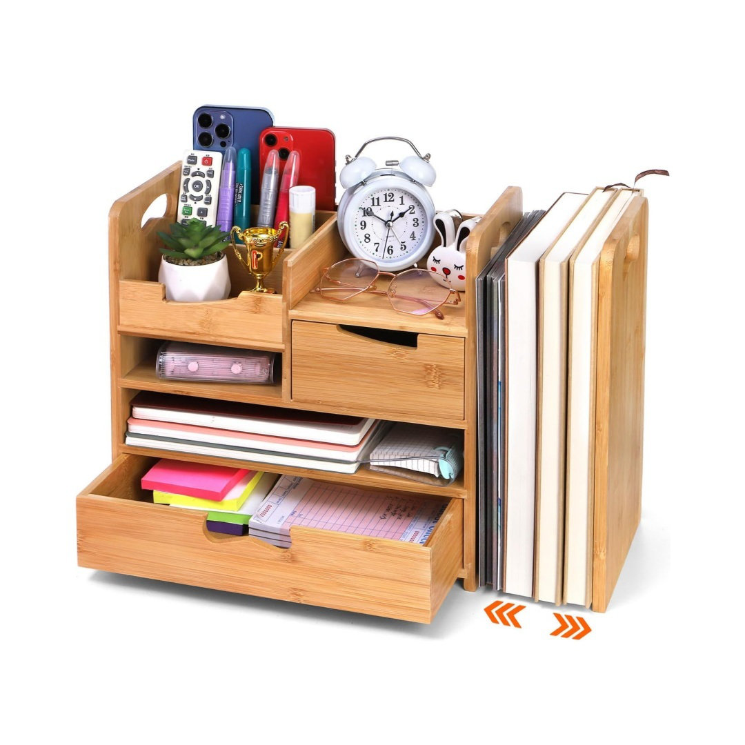 Latitude Run® 4 Tier Desktop Organization For Home Office School ...