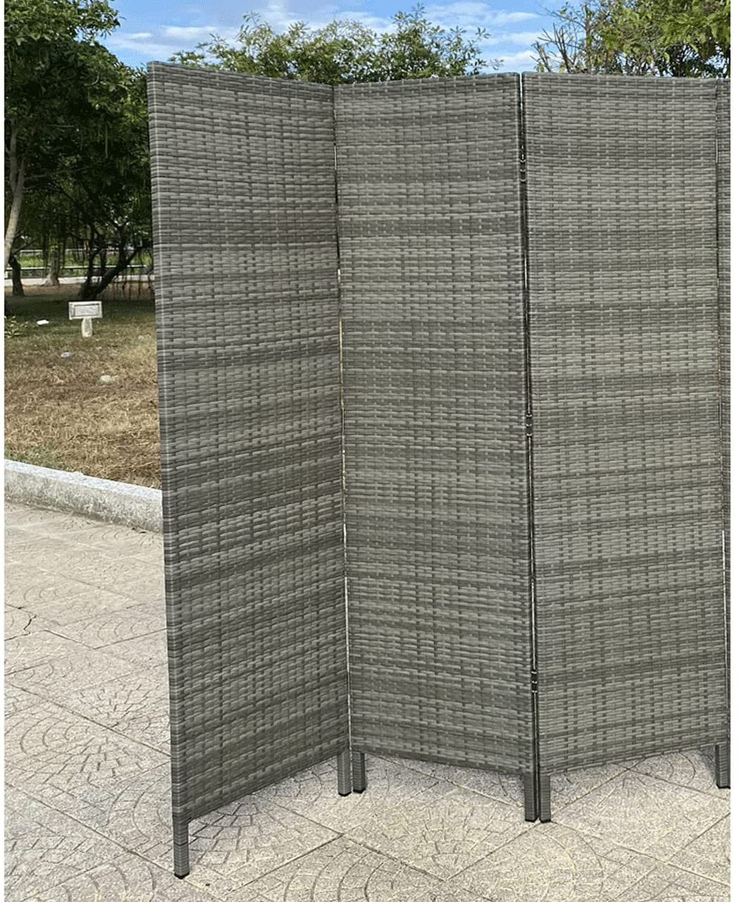 Latitude Run® Ahsaad Resin Patio Privacy Screen Room Divider & Reviews ...