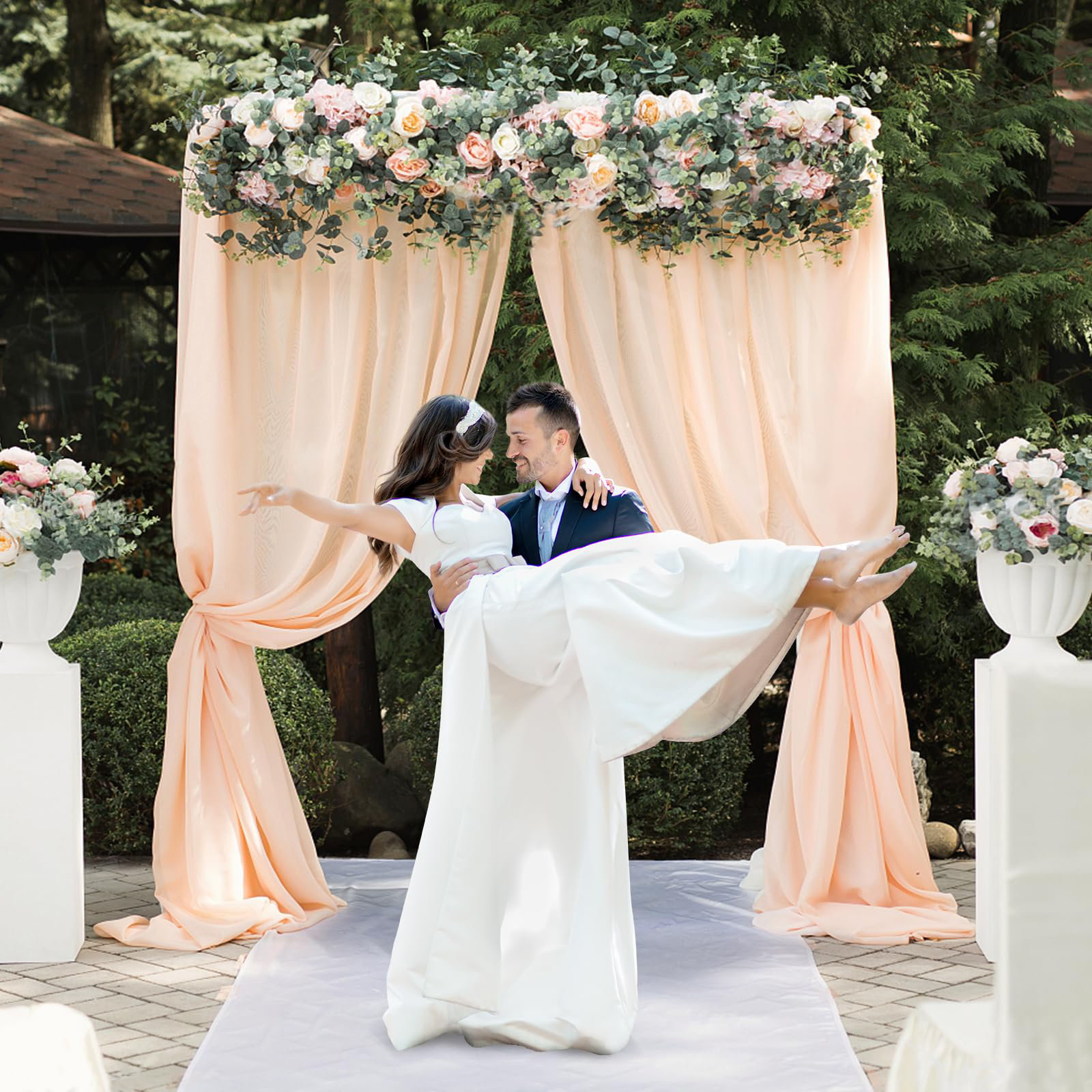 IFBECT 6.6ft Balloon Rectangle Square Backdrop Stand | Wayfair