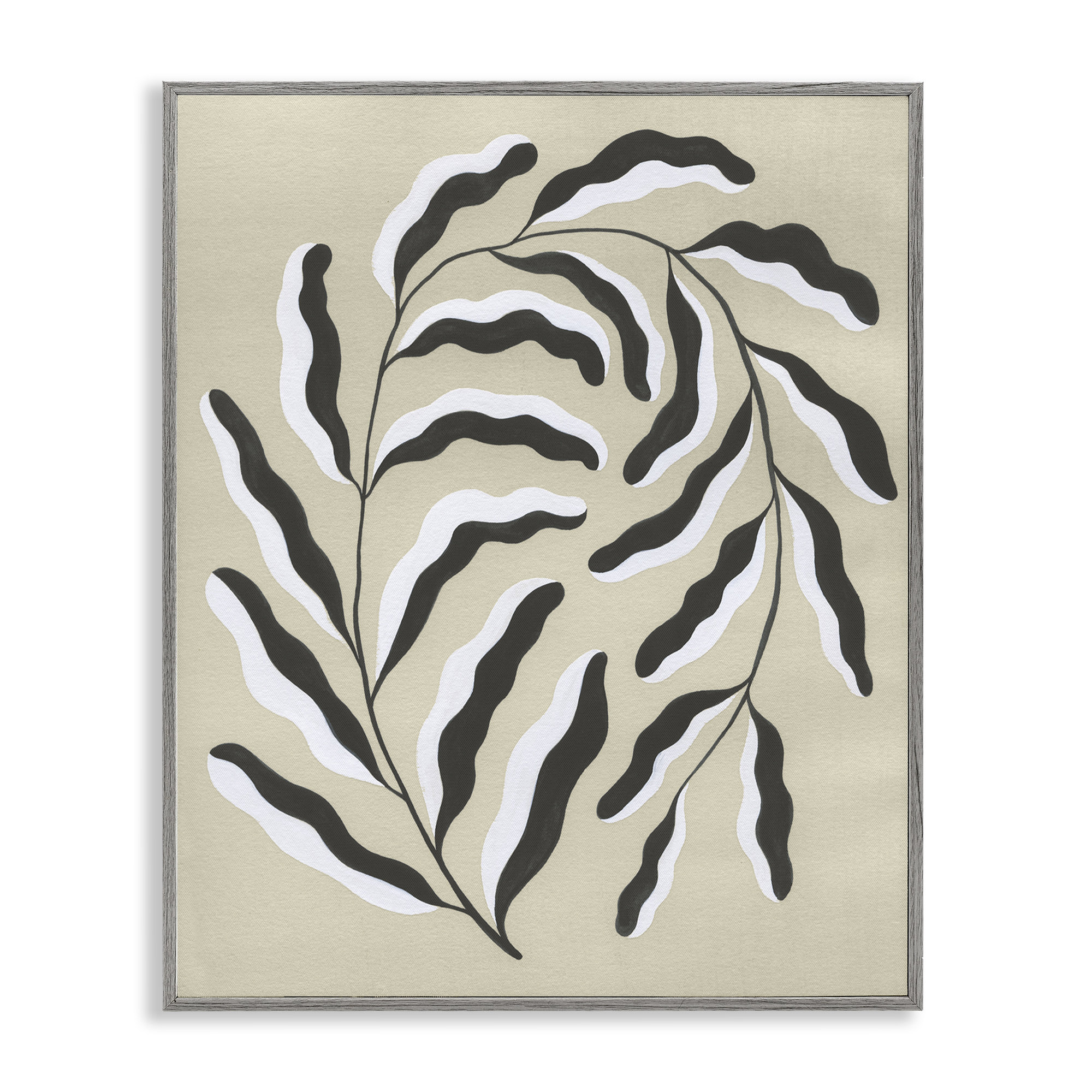 Ophelia & Co. Curved Blooming Botanical Framed Giclee, design by Grace ...