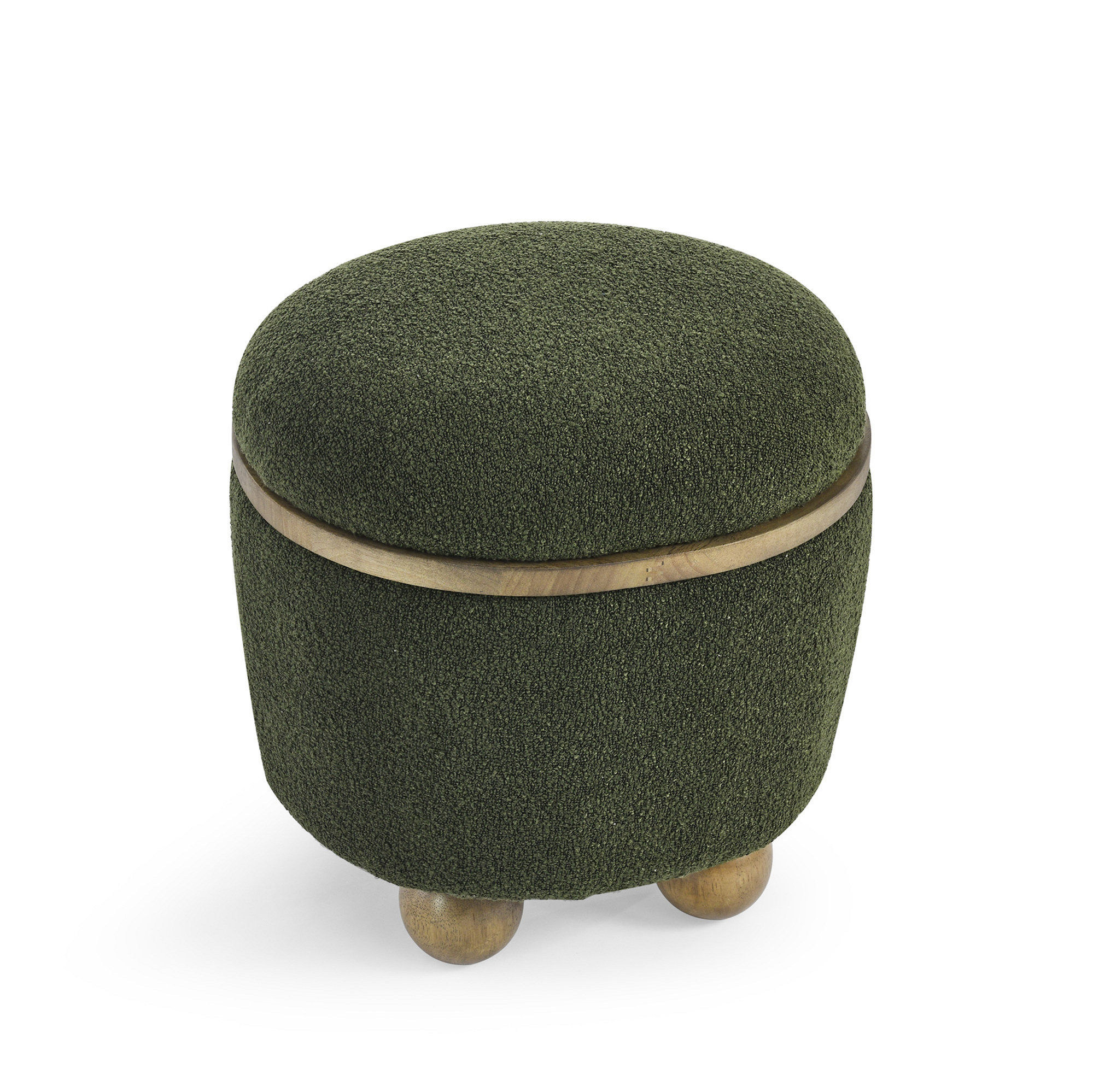 NFusion Round storage stool, storage stool with storage space and ...