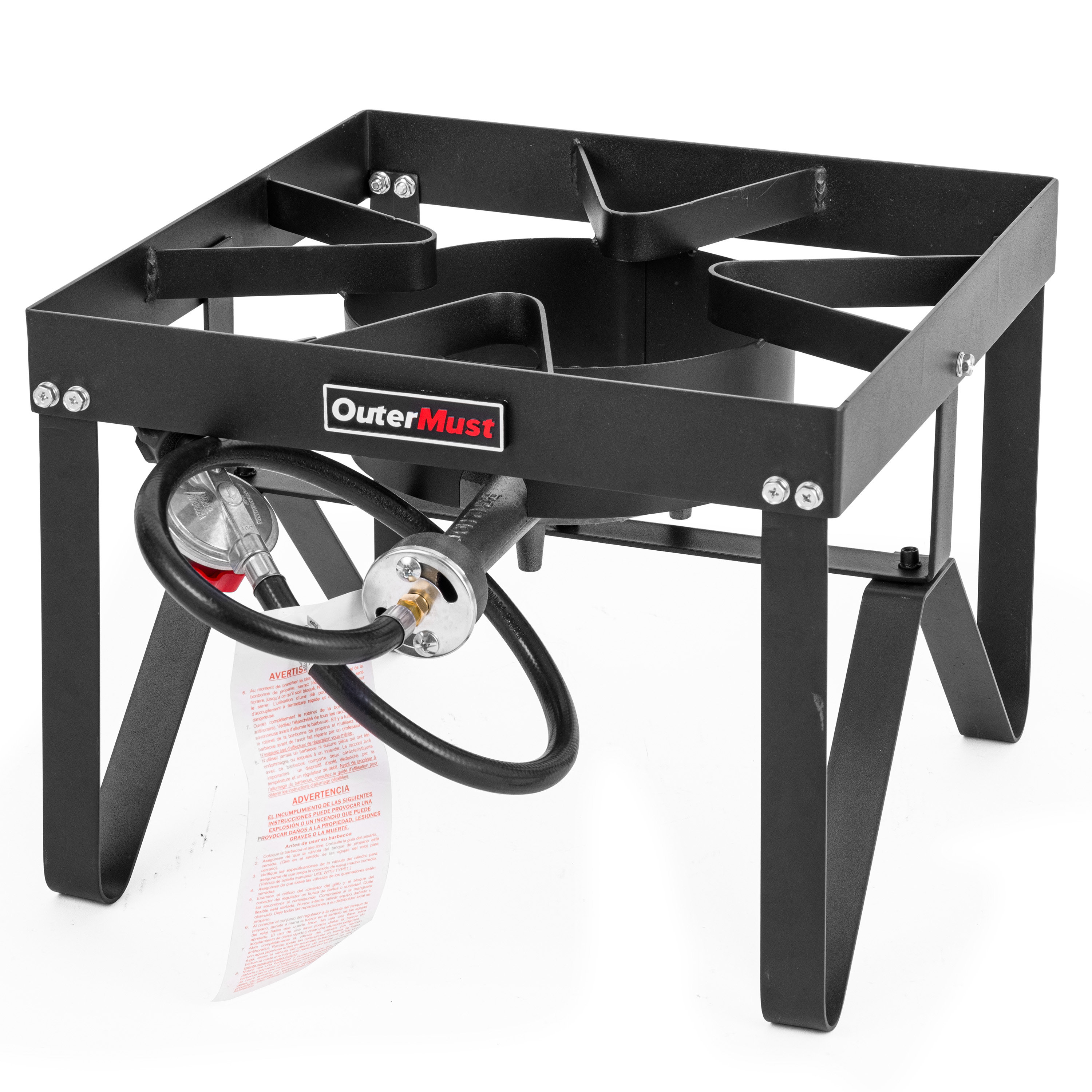 OuterMust 85,000 BTU Single Propane Burner Outdoor Stove & Reviews ...