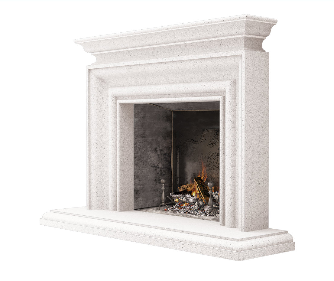 Los Angeles Cast Stone Napa Fireplace Surround | Wayfair